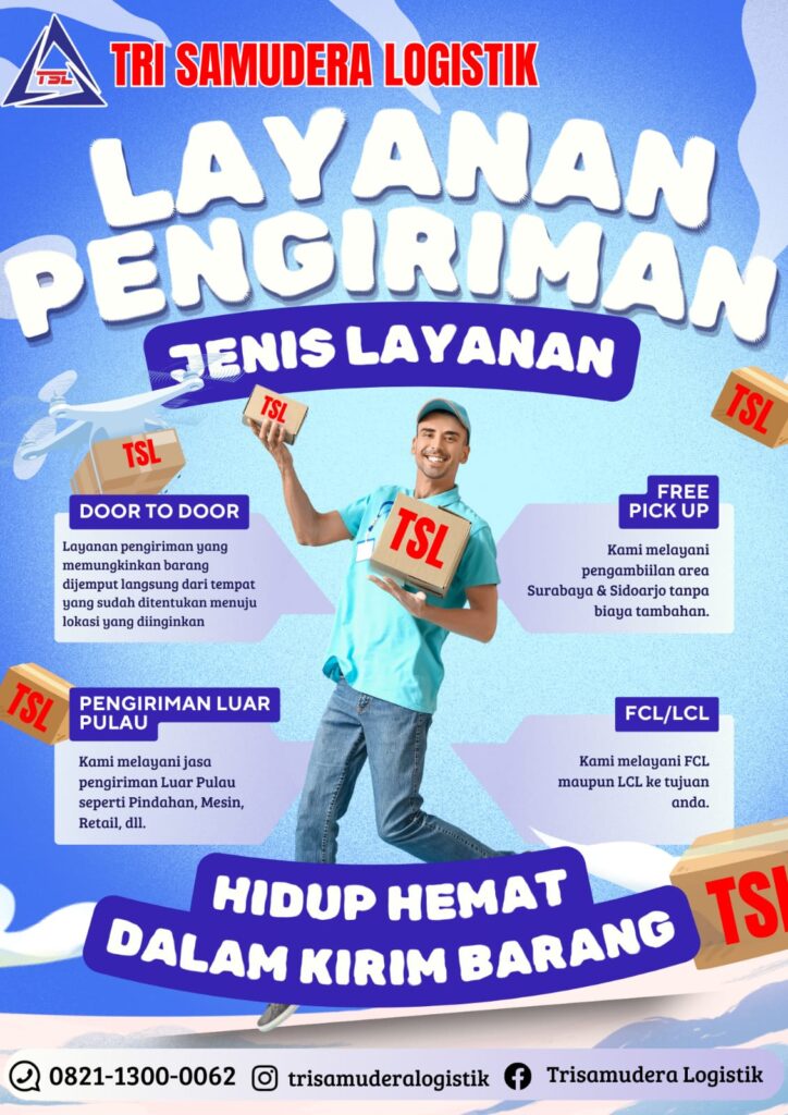 Ekspedisi Surabaya Terpercaya - Tri Samudera Logistik